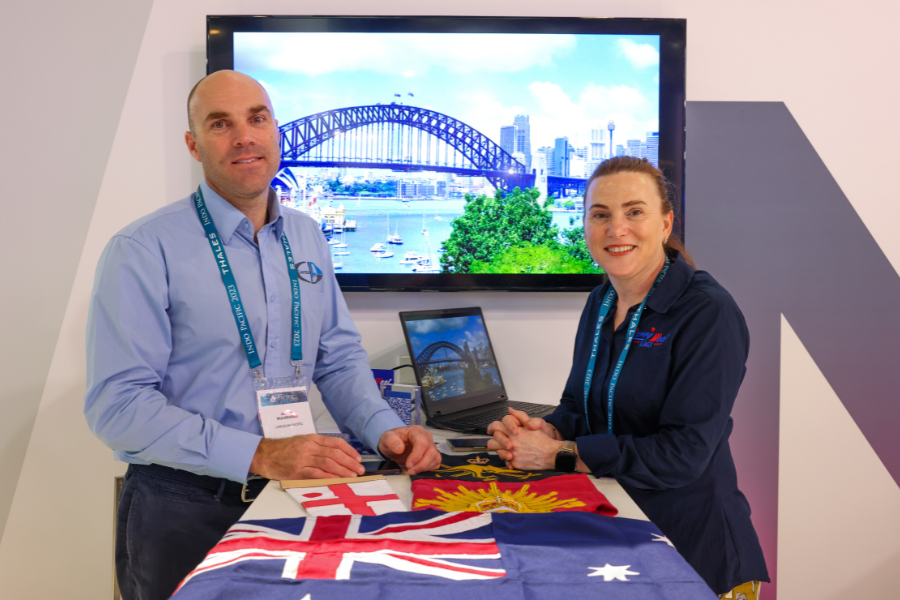 Indo Pacific International Maritime Exposition 2023 – Harry West Flags