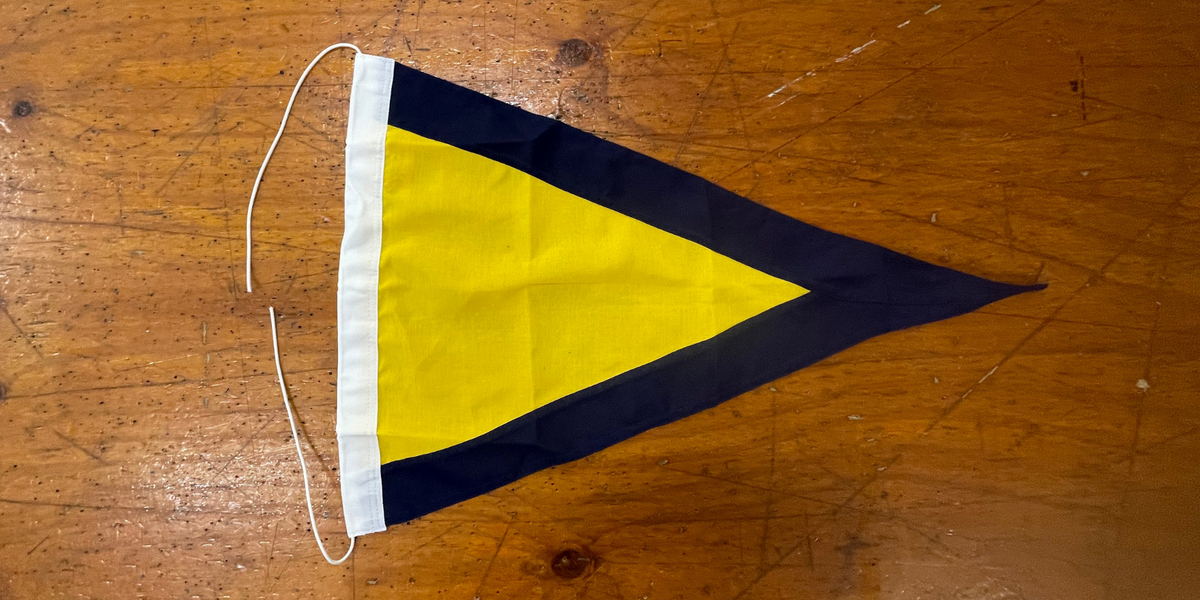 First Substitute Code Flag (in between sizes) – Harry West Flags