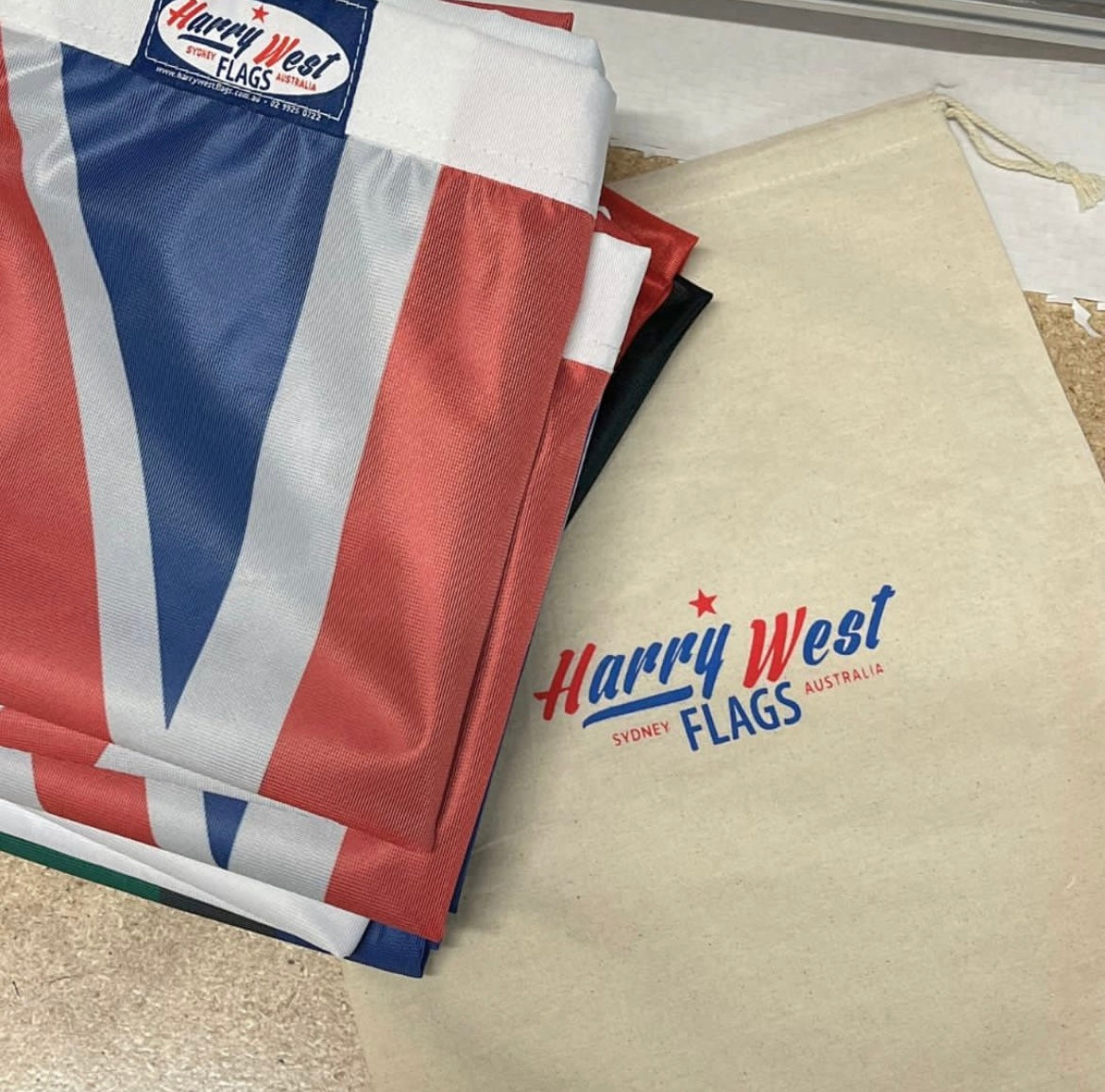 Custom Made Flags – Harry West Flags