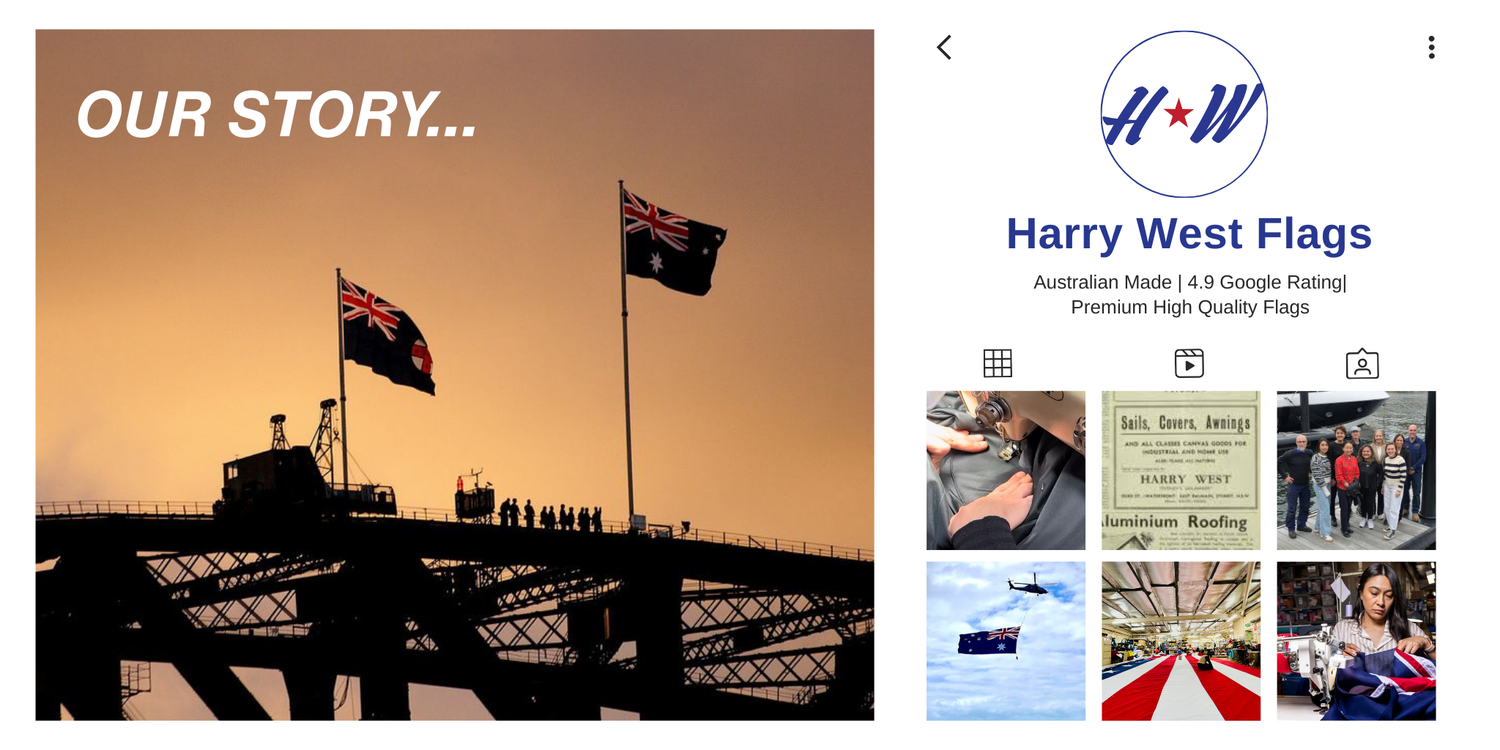 Our Story – Harry West Flags
