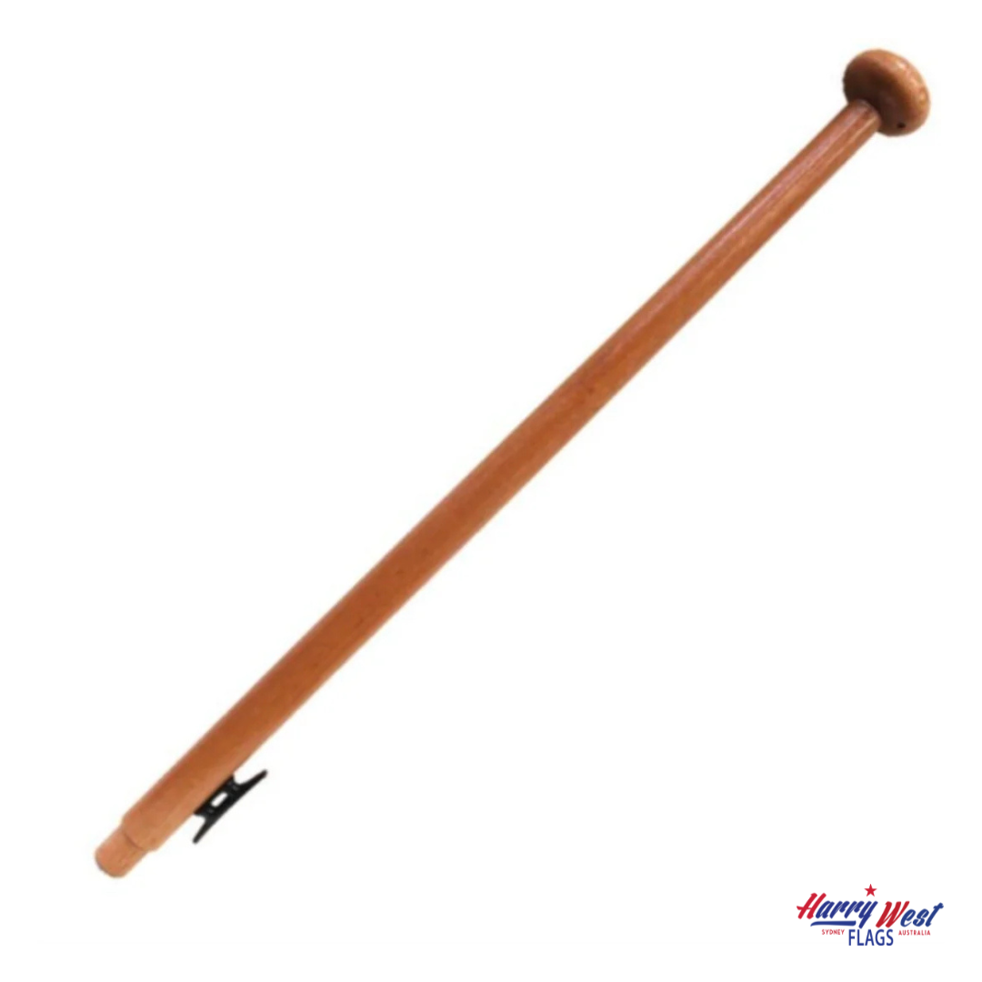 Wooden Flagpole For Boats – Harry West Flags