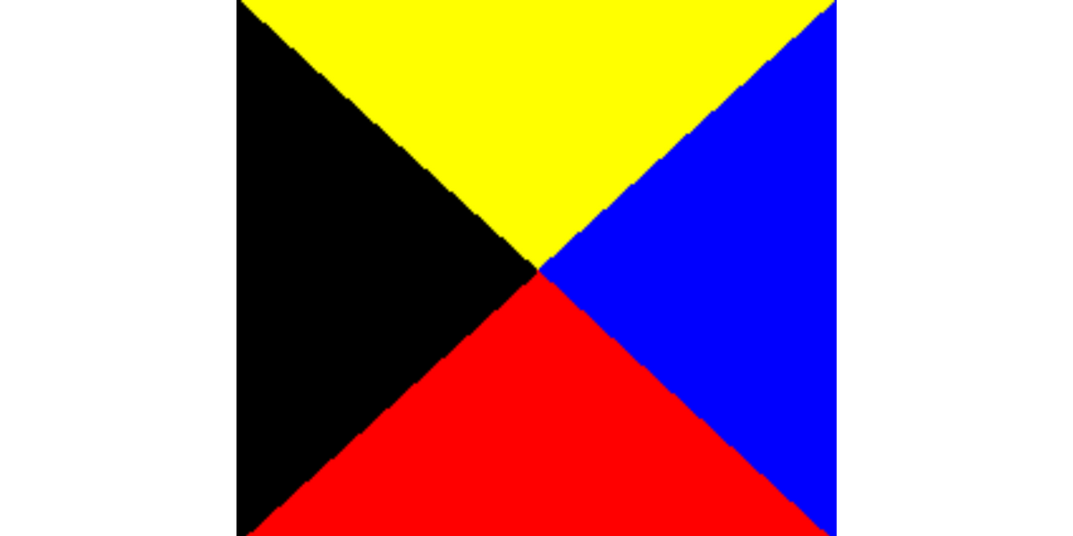 Zulu Code Flag ''Z'' – Harry West Flags