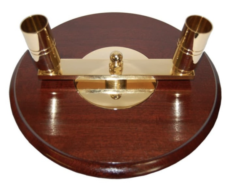Ceremonial Wooden Flagpole Base – Harry West Flags