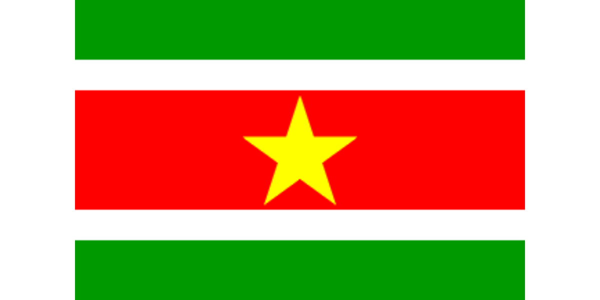 Suriname National Flag – Harry West Flags